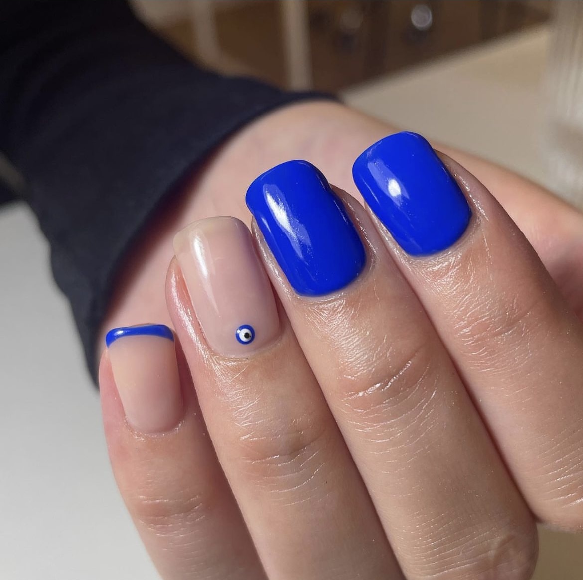 25+ Powerful Evil Eye Nails to Get ASAP - ♡ July Blossom