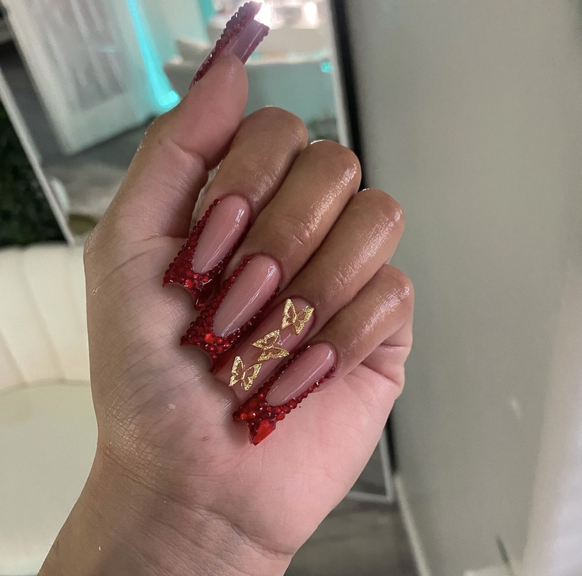 40+ Perfect Prom Nails for a Pretty Look - ♡ July Blossom