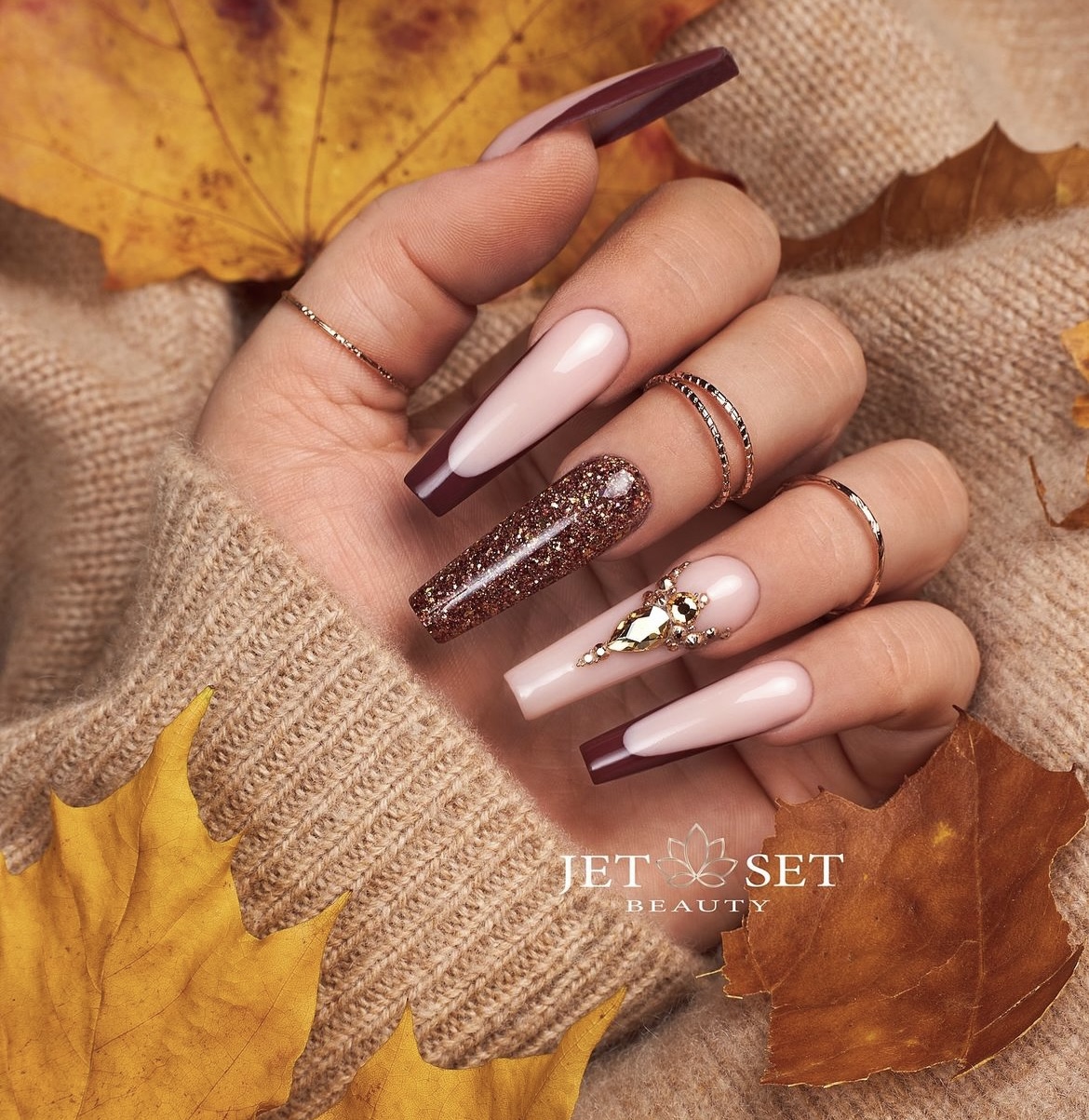 40+ Beautiful Fall Nails for 2024 - ♡ July Blossom