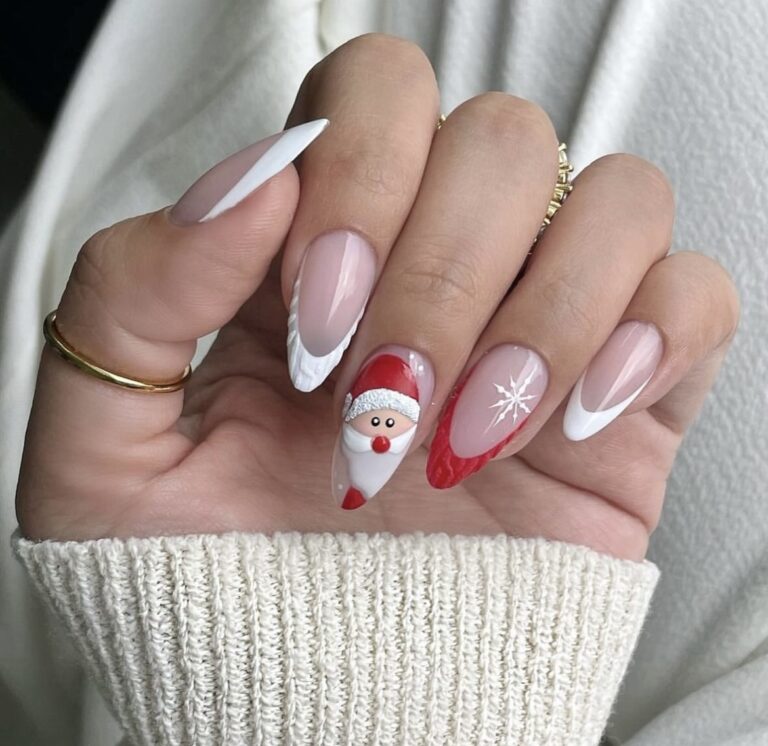 40+ Festive Christmas Nails for a Very Merry Holiday Season - ♡ July ...