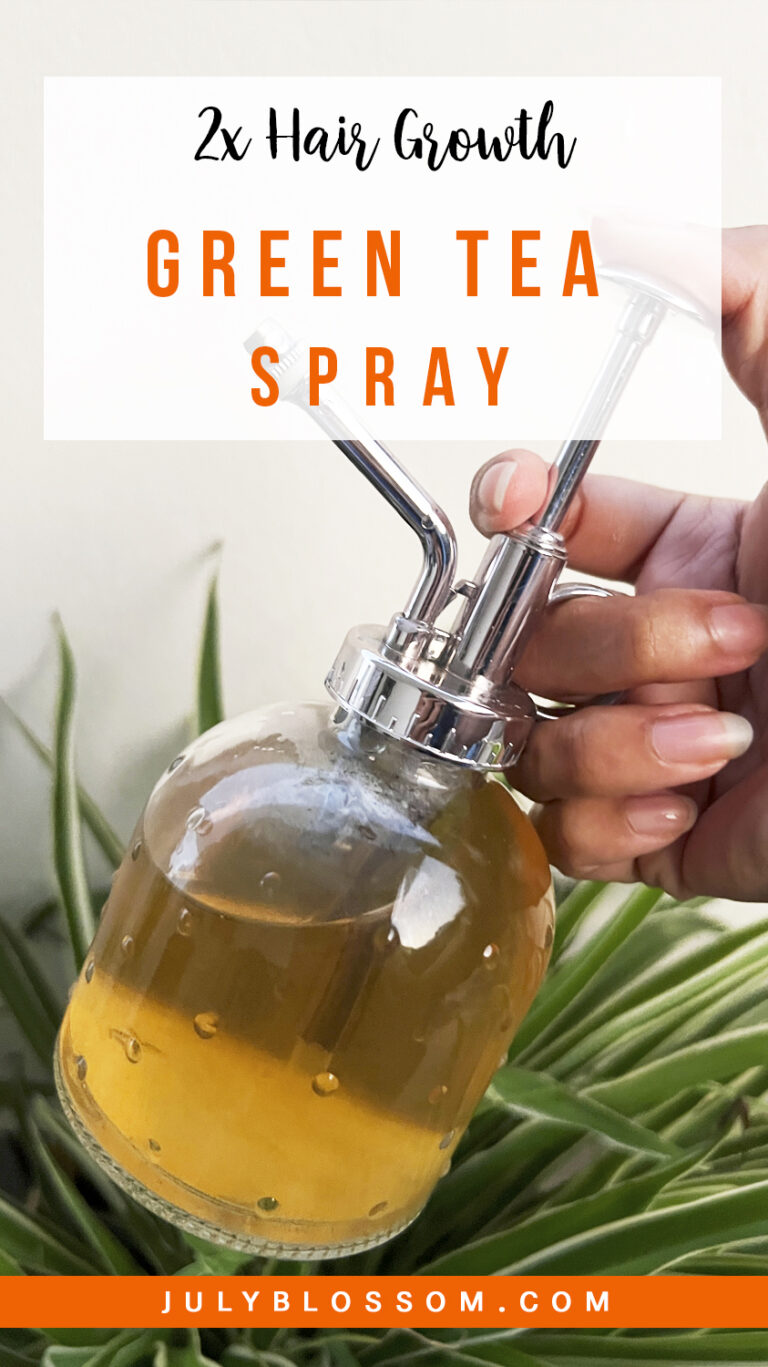 DIY Green Tea Hair Growth Spray - ♡ July Blossom