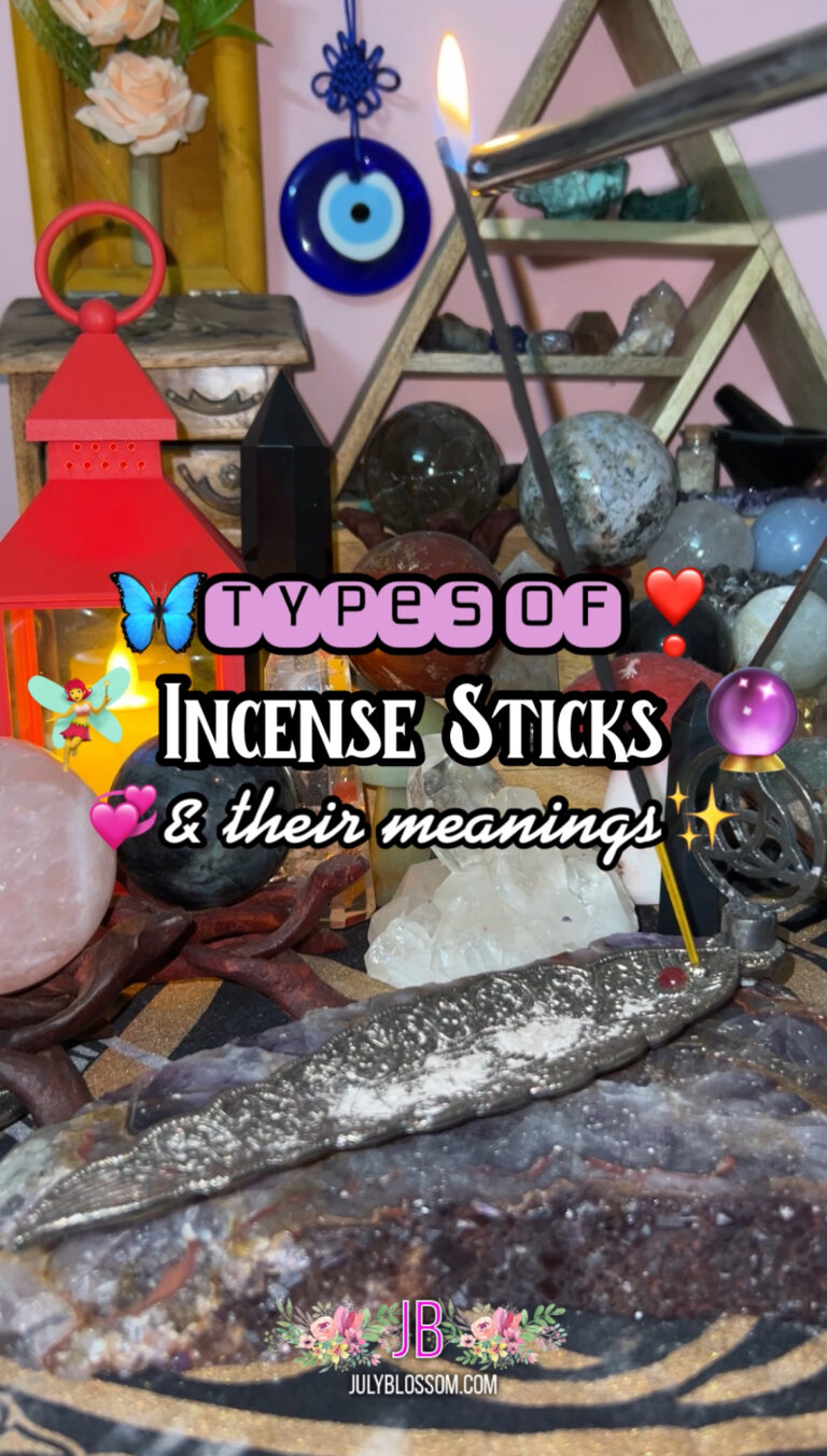 30+ Types of Incense & Their Spiritual Meanings 🌿 - ♡ July Blossom