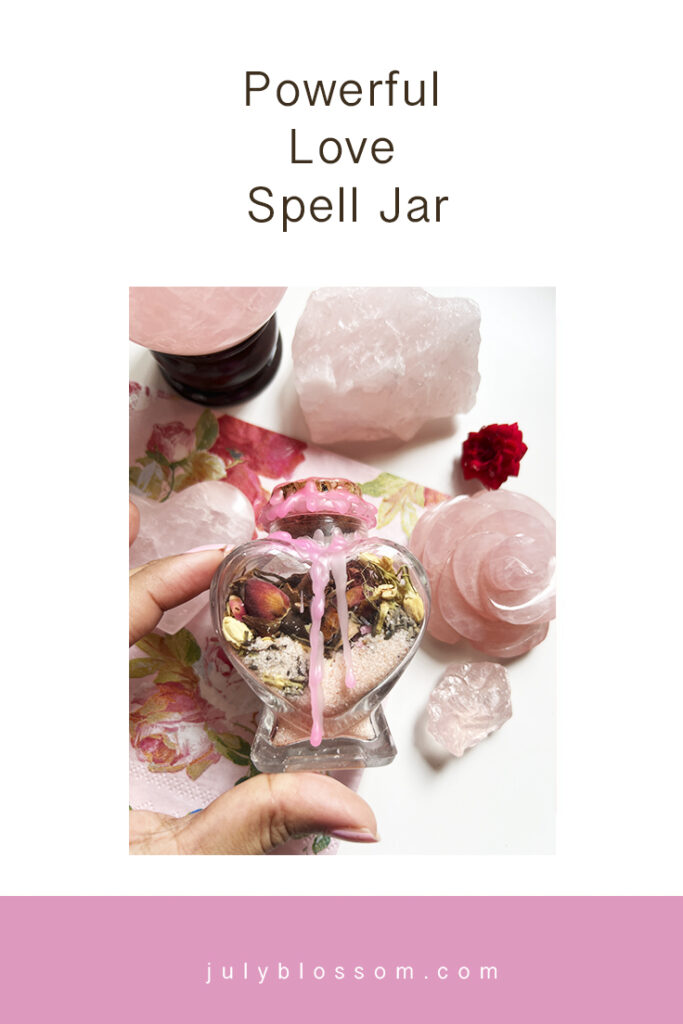 Top 4 Love Spell Jar Recipes that WORK! - ♡ July Blossom