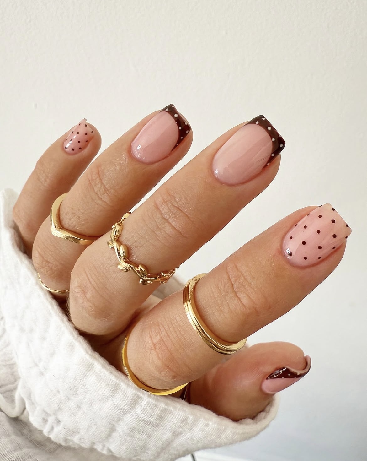 50+ Polka Dot Nails that are too Pretty to Resist - ♡ July Blossom